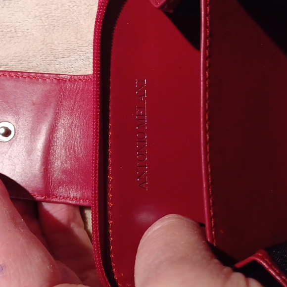 ANTONIO MELANI | Bags | Brand New Wot Antonio Milani Red Wallet | Poshmark